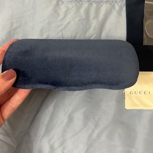 Gucci | Accessories | New Gucci Eye Glass Velvet Case Bag And Wipe ...